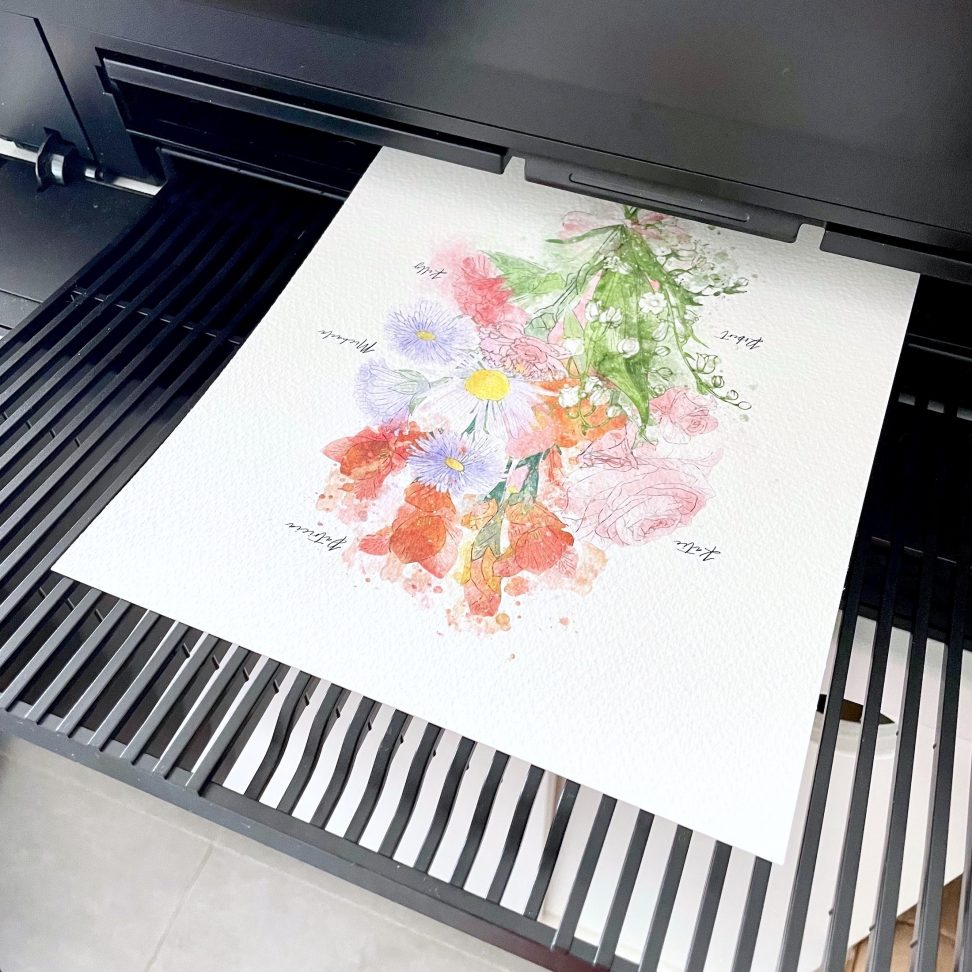 CREATE A PHOTO WATERCOLOUR GIFT